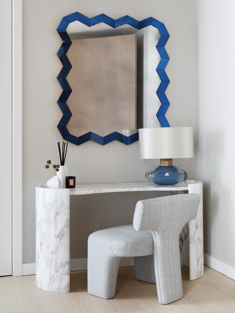 The Glass Chevron Mirror | RUPERT BEVAN